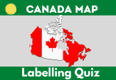 Canada provinces quiz - Canada map quiz online
