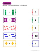 Addition worksheets for grade 1 pdf