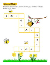 2nd grade mental math worksheets pdf