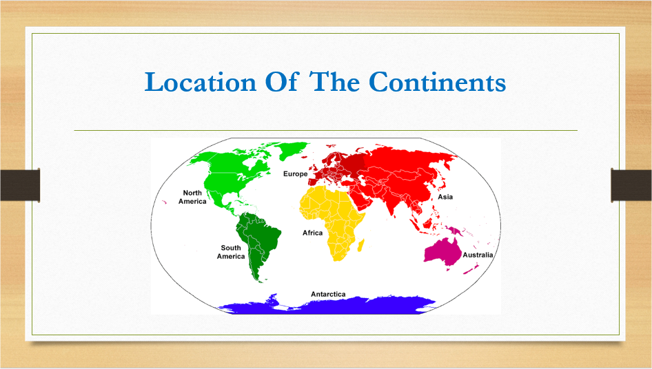 7 continents ppt presentation
